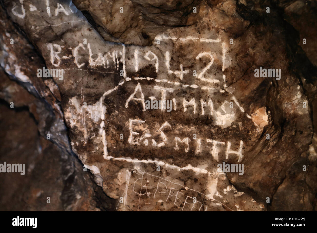 FAULD, UK: TAKE A rare look inside the forbidden site of the Fauld ...