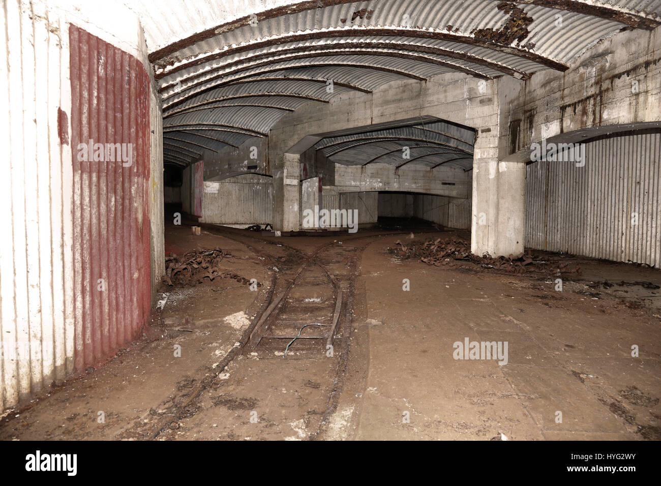 FAULD, UK: TAKE A rare look inside the forbidden site of the Fauld ...