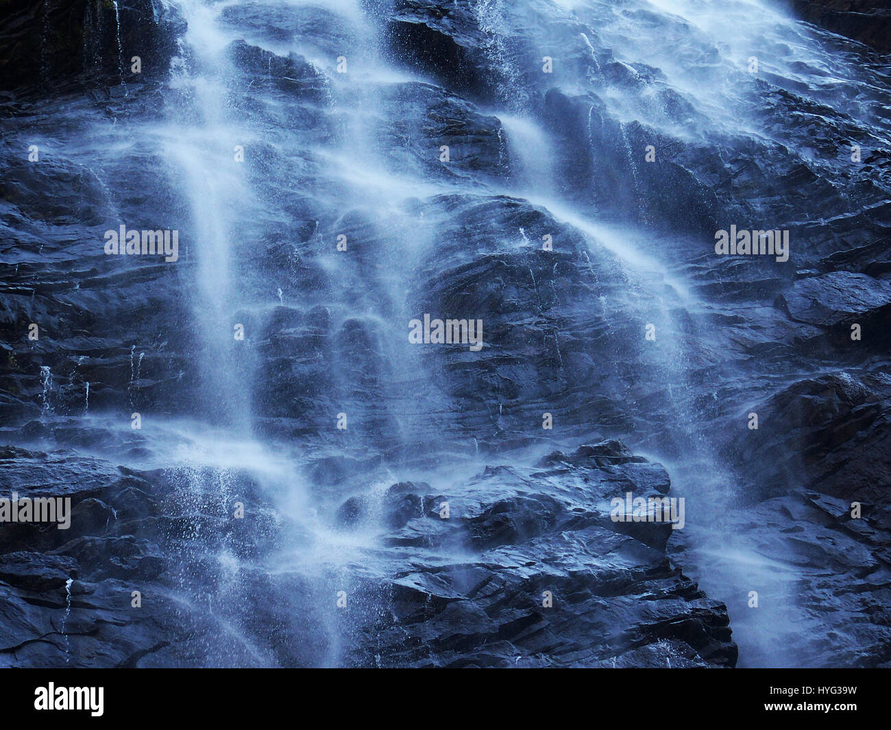 Valley of the falling waters hi-res stock photography and images - Alamy
