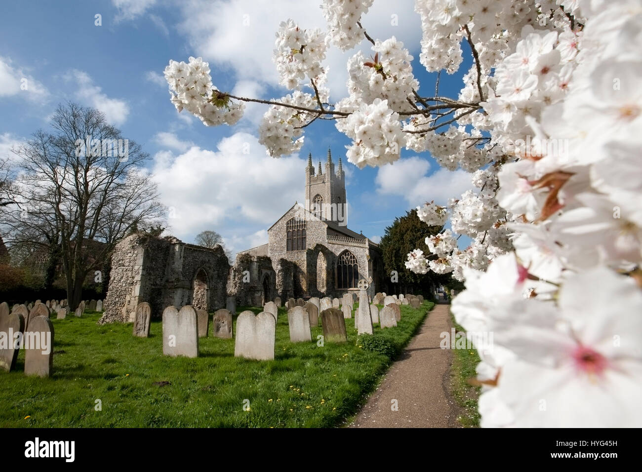 St Mary's Church Bungay Suffolk Stock Photo - Alamy