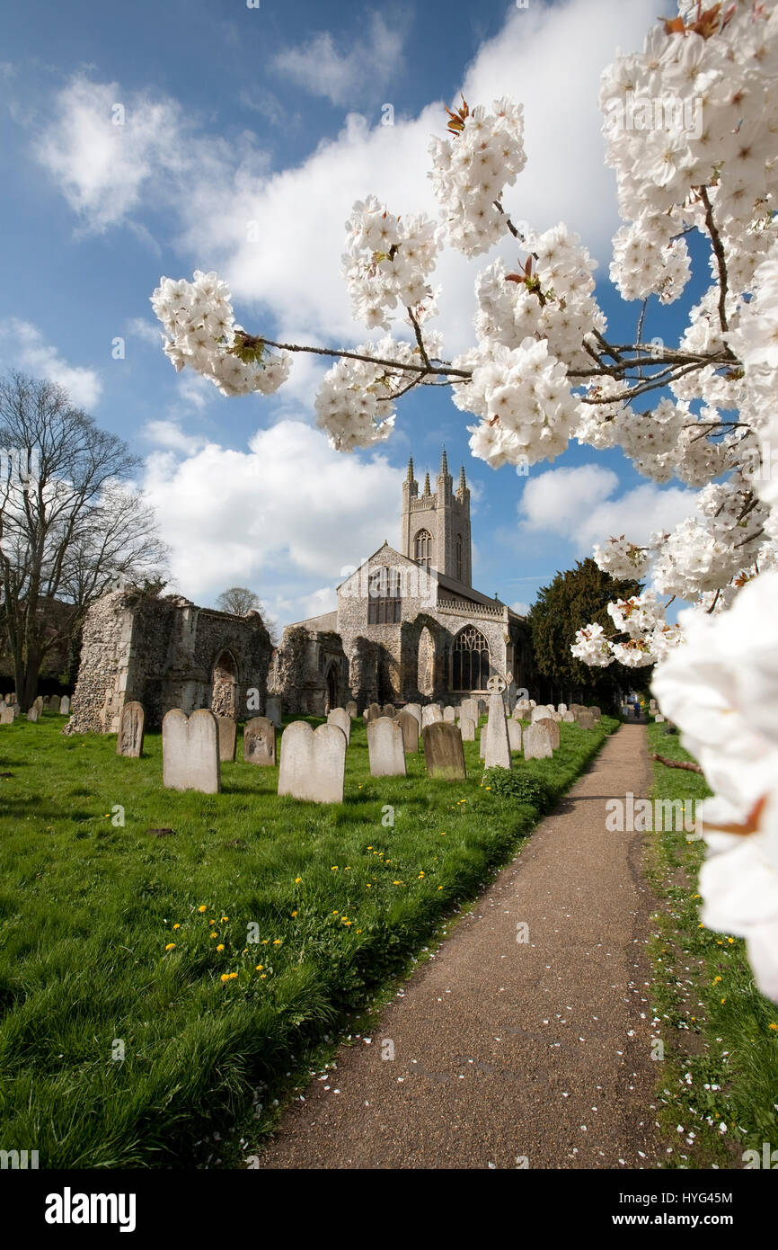 St Mary's Church Bungay Suffolk Stock Photo - Alamy