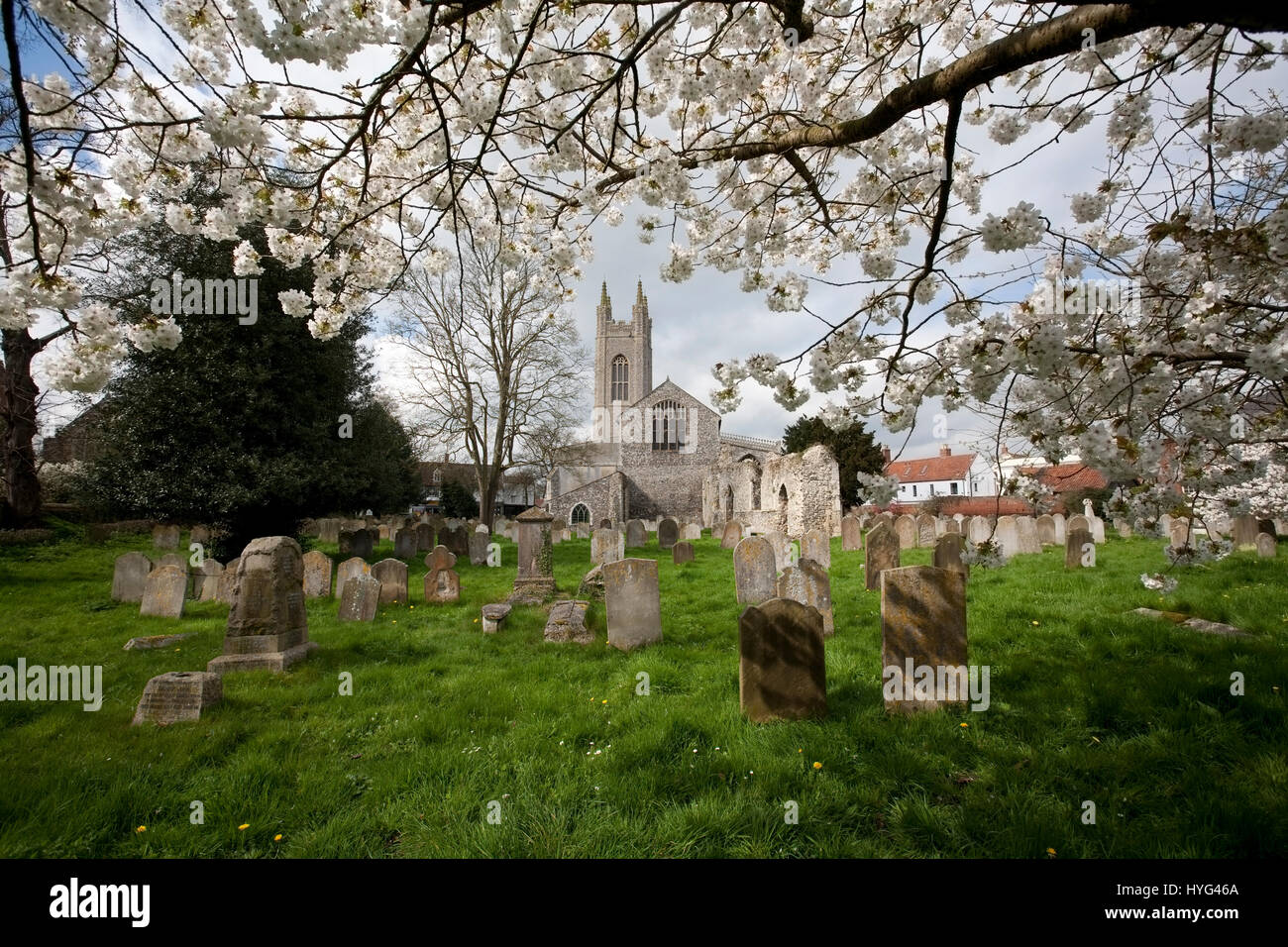 St Mary's Church Bungay Suffolk Stock Photo - Alamy