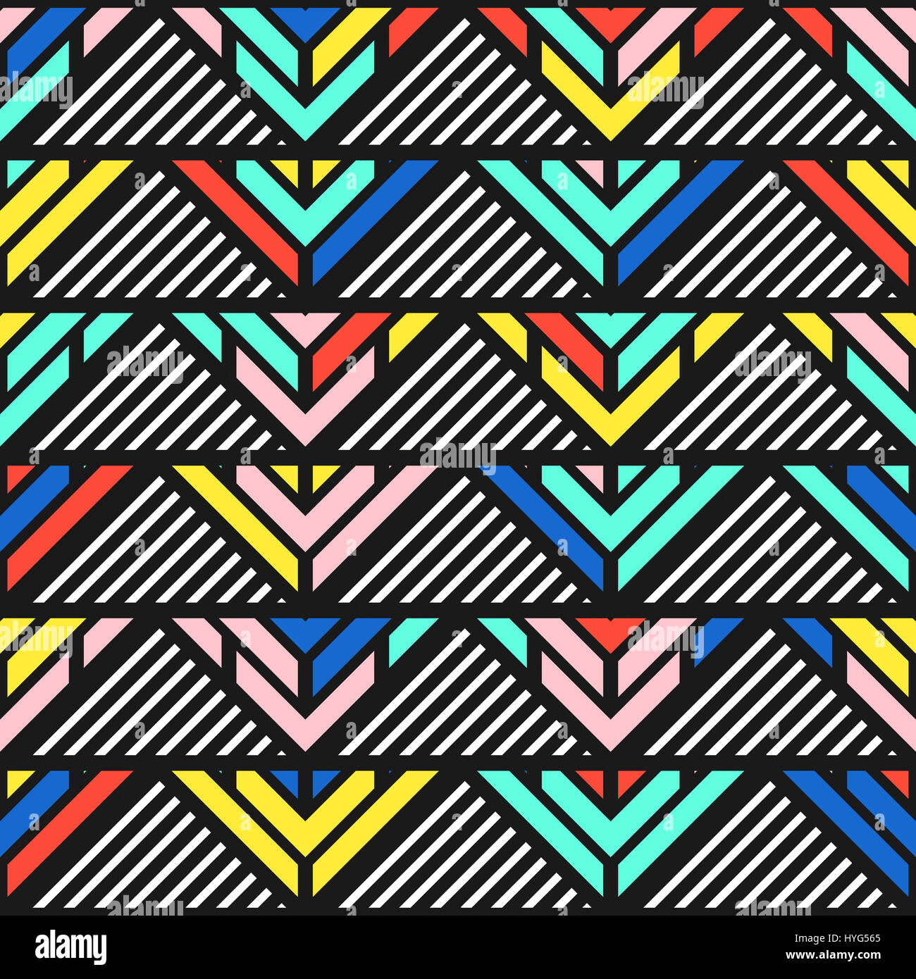 Colorful bright seamless pattern Stock Photo - Alamy