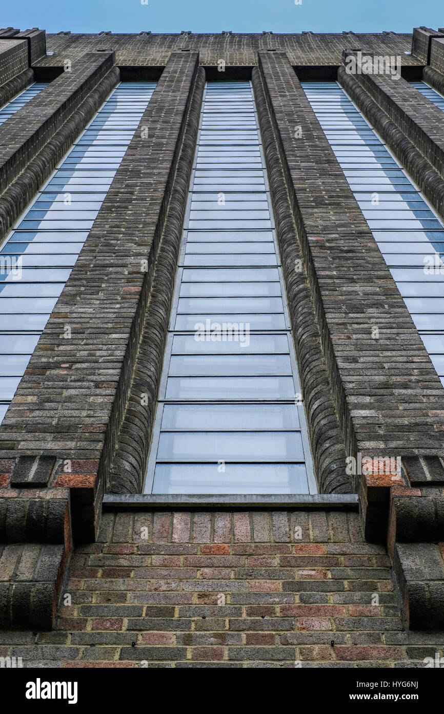Windows of London's Tate Modern Stock Photo - Alamy