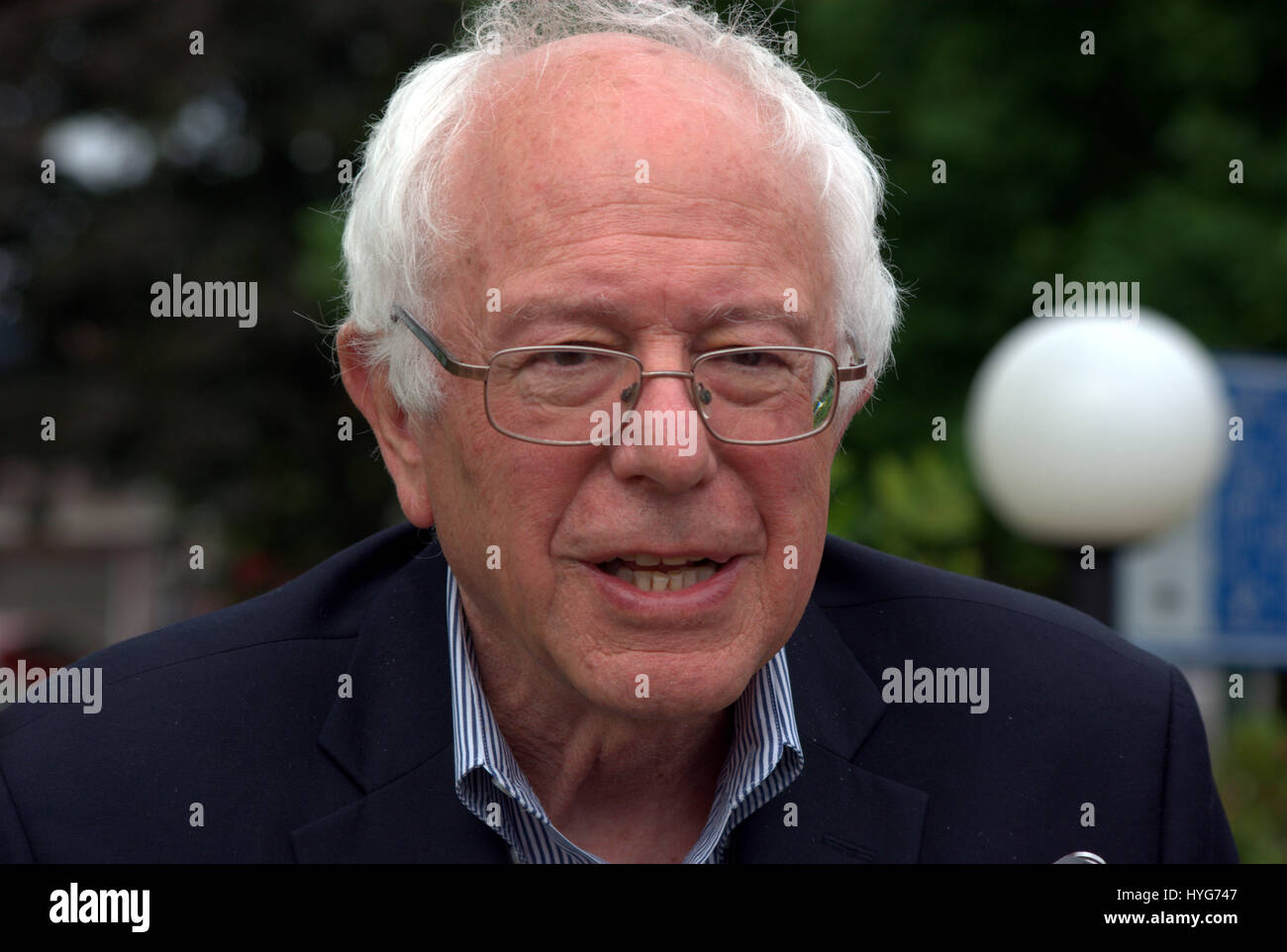 Senator Bernie Sanders Stock Photo - Alamy