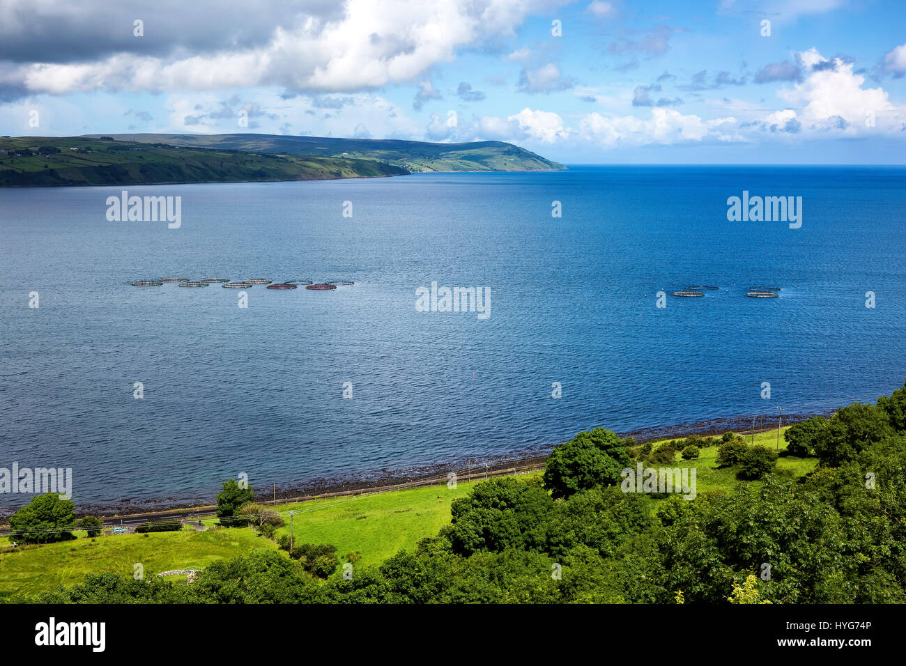 Garron Point, County Antrim, Northern Ireland Stock Photo - Alamy