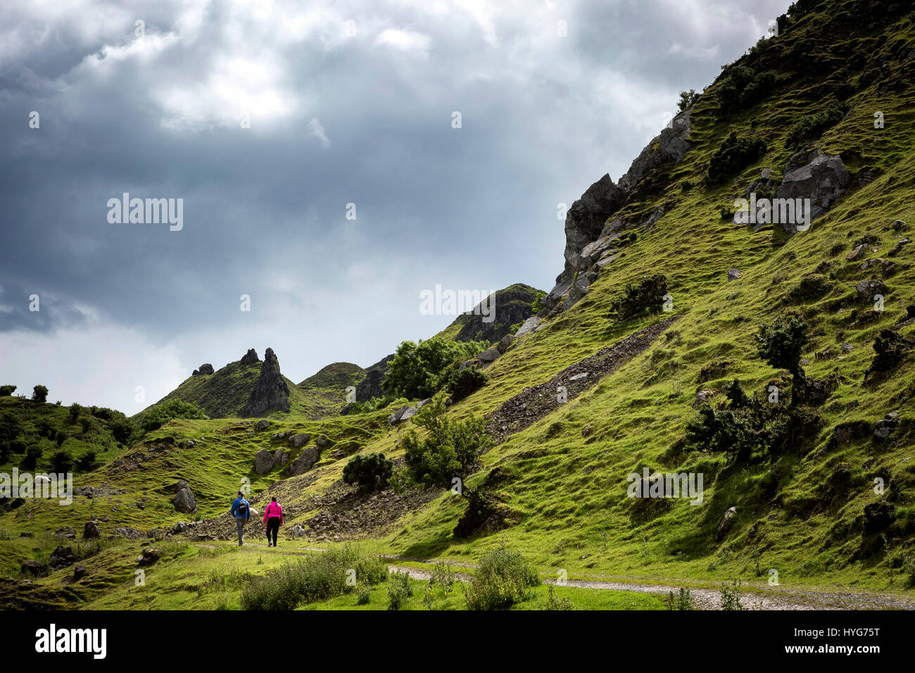 Antrim coast road at garron point hi-res stock photography and images ...