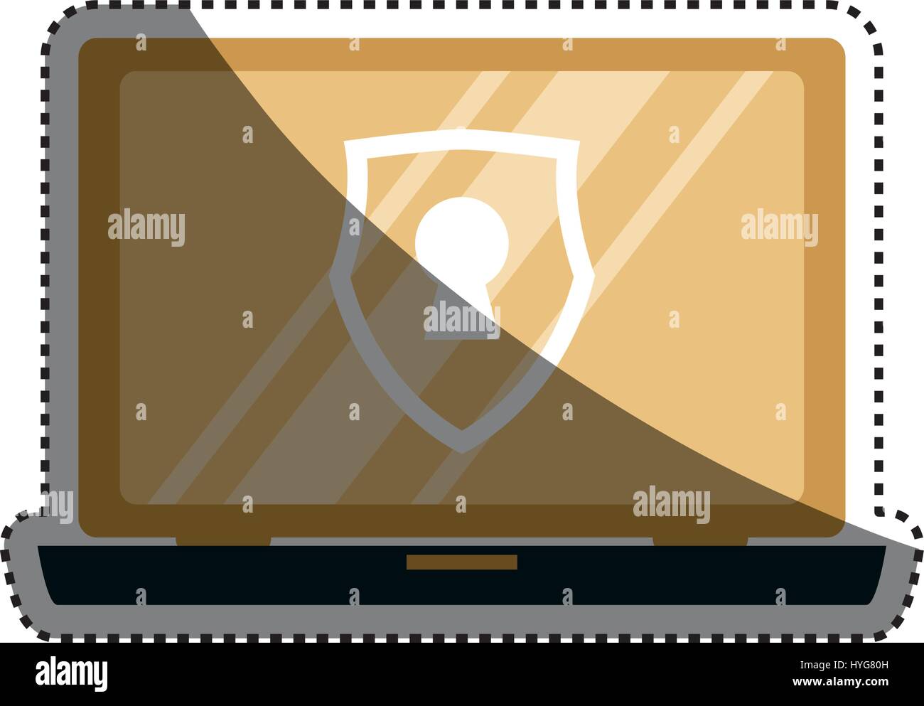 computer lock security privacy Stock Vector Image & Art - Alamy