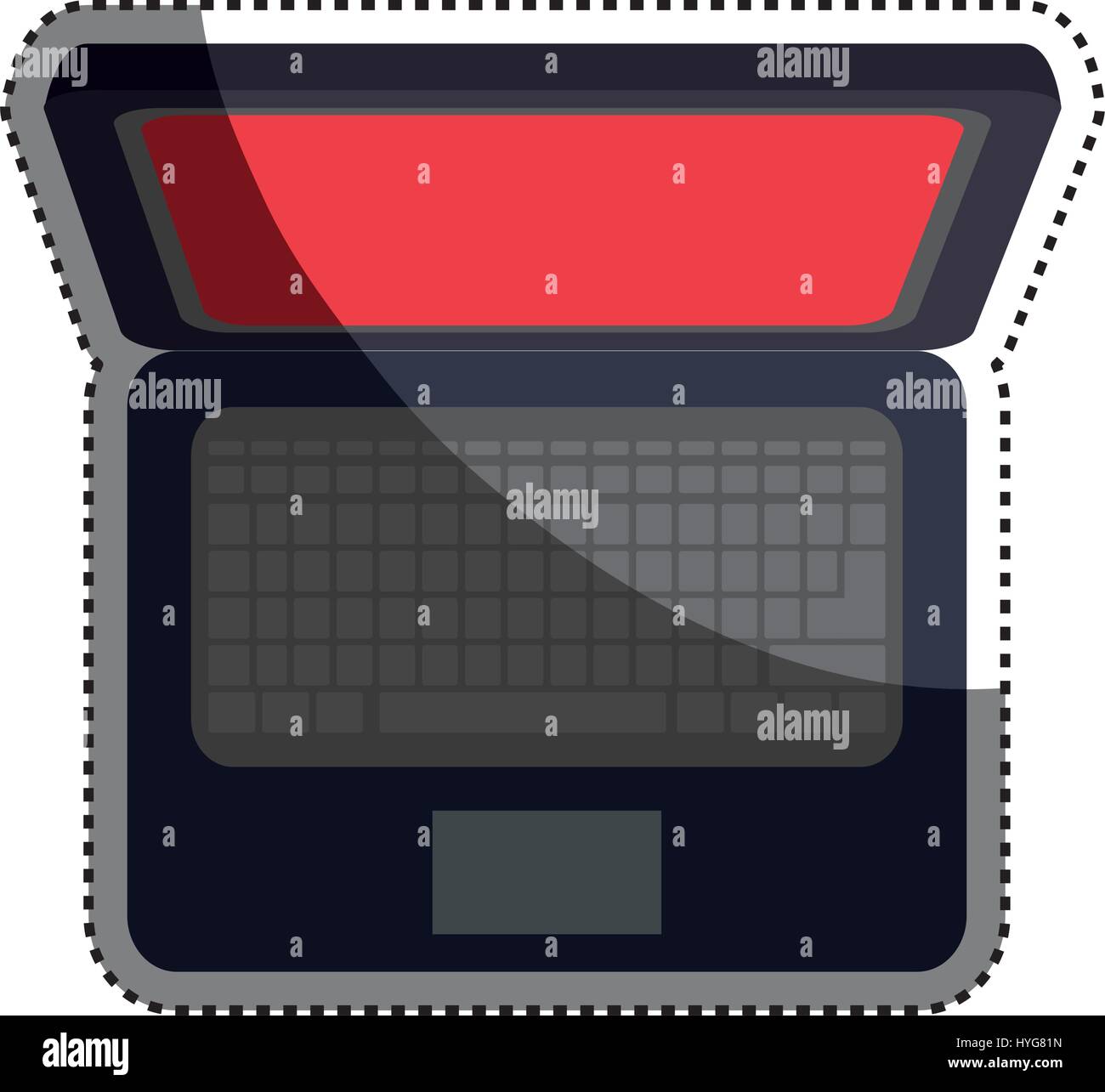 pc laptop malware Stock Vector Image & Art - Alamy