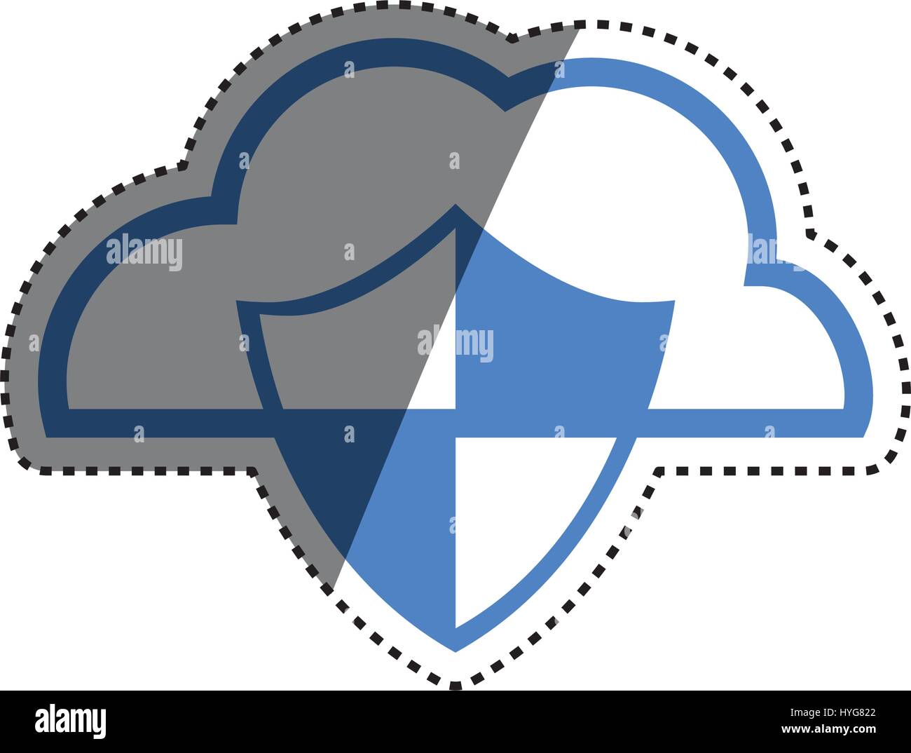 Cloud shading Stock Vector Images - Alamy