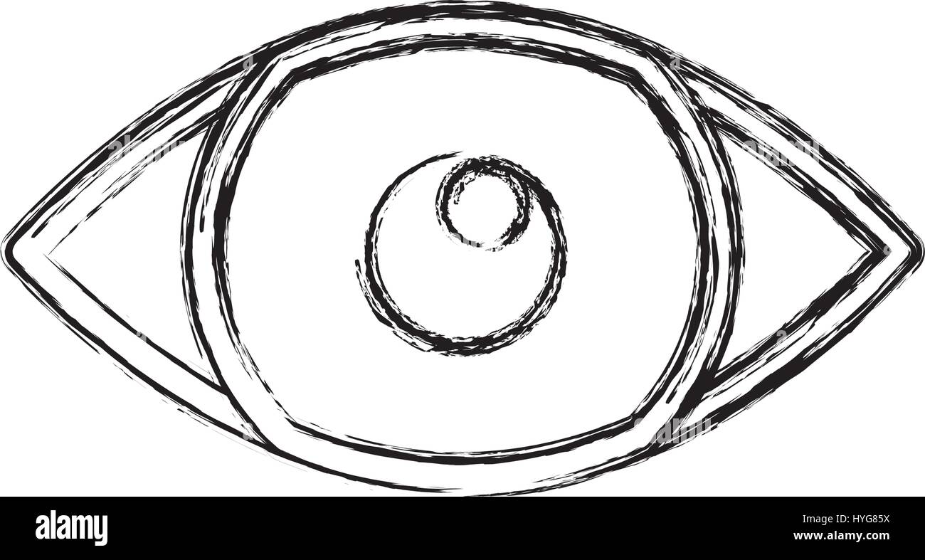 eye looking symbol Stock Vector Image & Art - Alamy