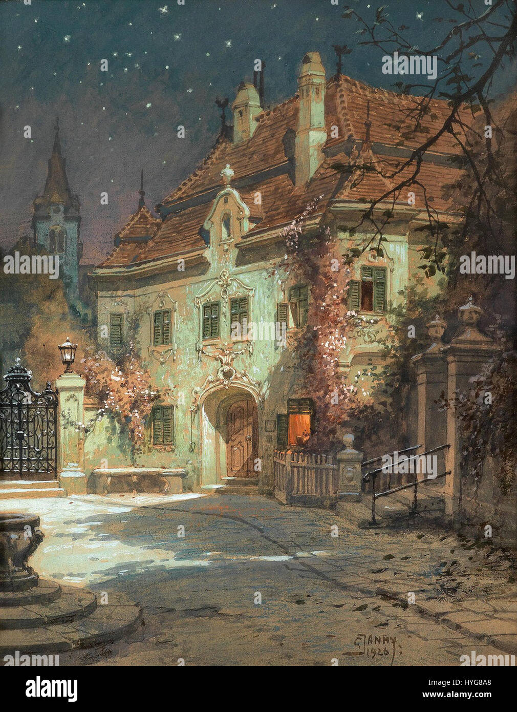 Georg janny painting hi-res stock photography and images - Alamy
