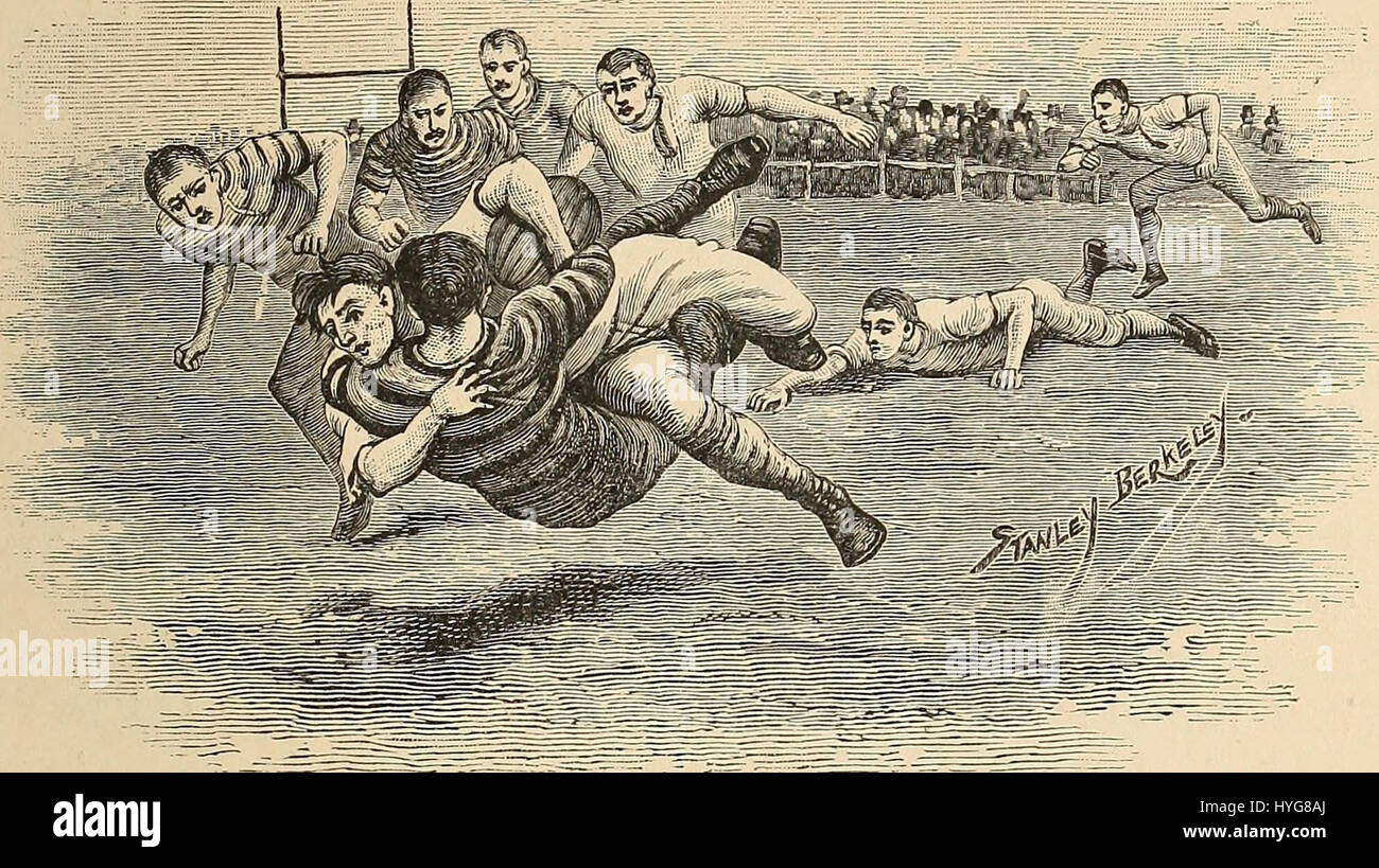 Early rugby days hi-res stock photography and images - Alamy
