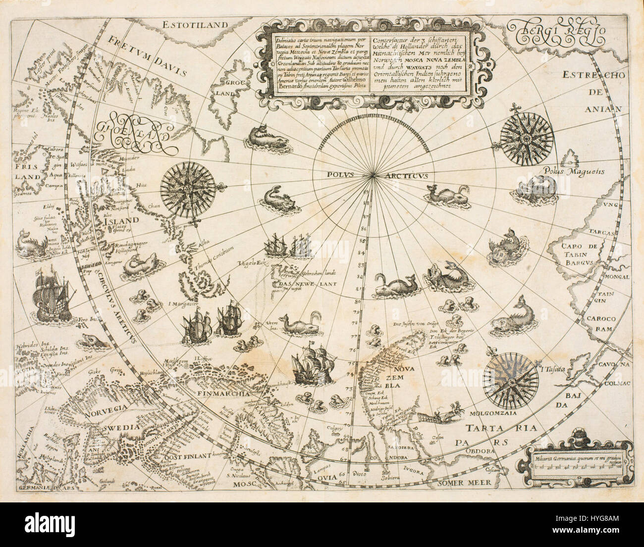 Barents map hi-res stock photography and images - Alamy