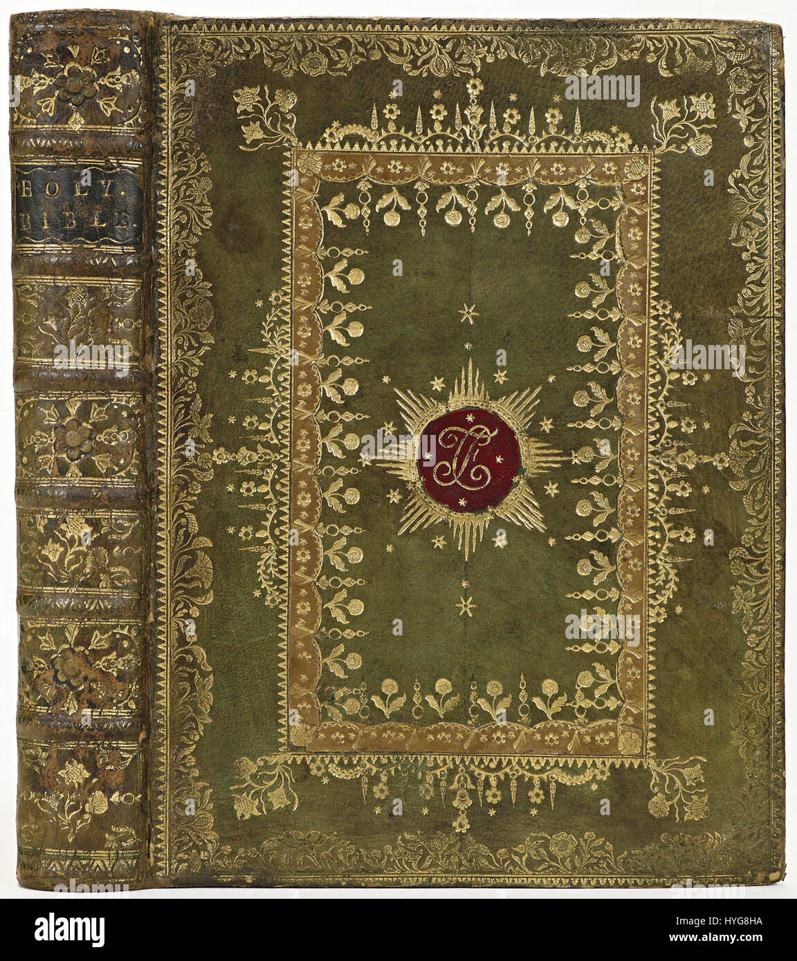 This is a textile piece featuring a color band of olive green, yellow ...