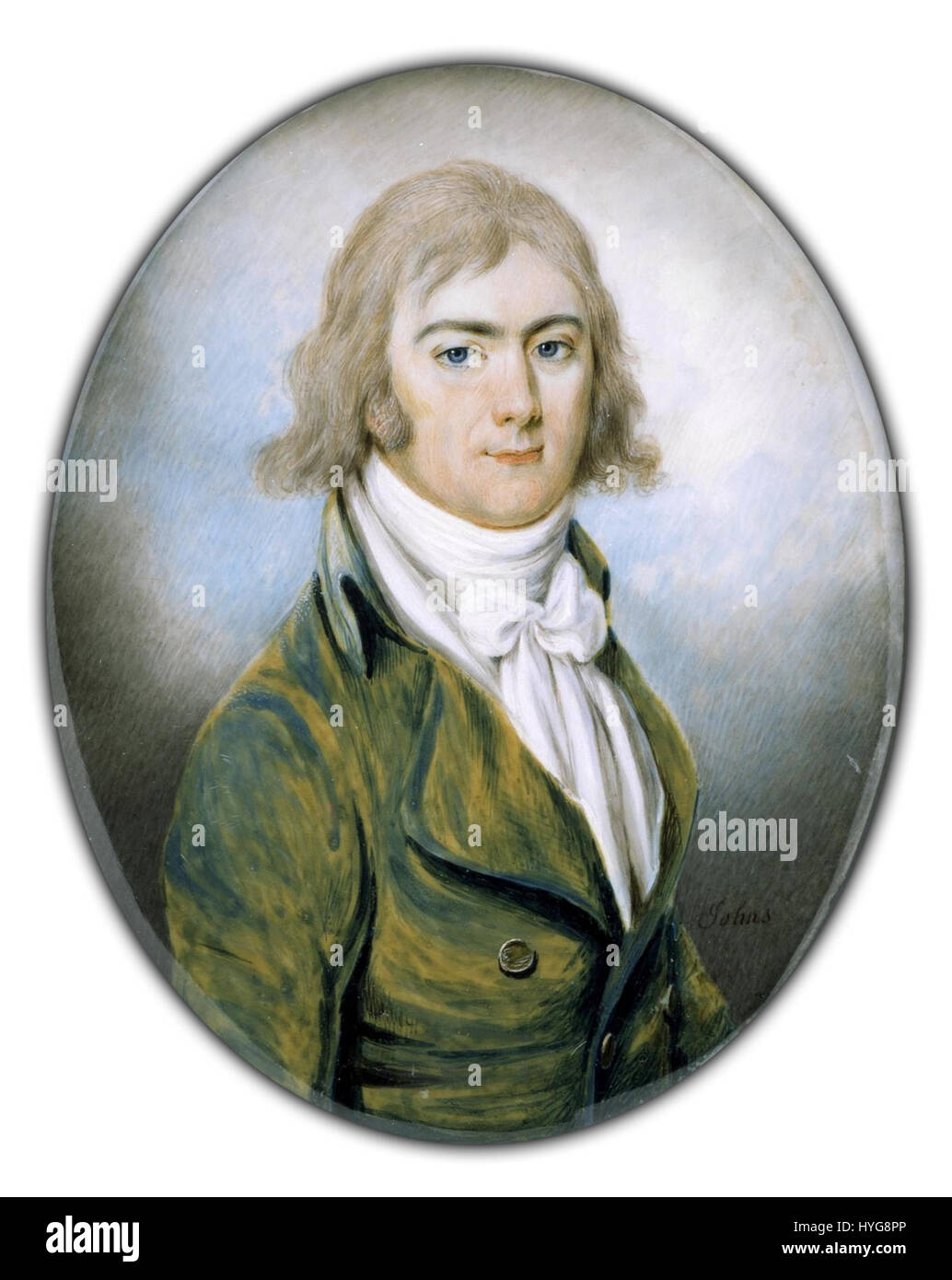 'Johns Portrait of a Man' is a well-known artwork that presents a ...