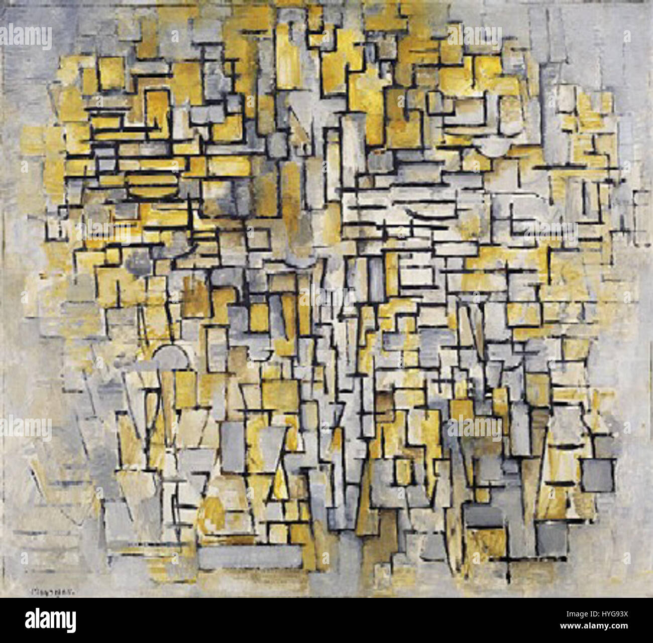 Piet Mondriaan's exploration of Cubism marked a significant shift in ...