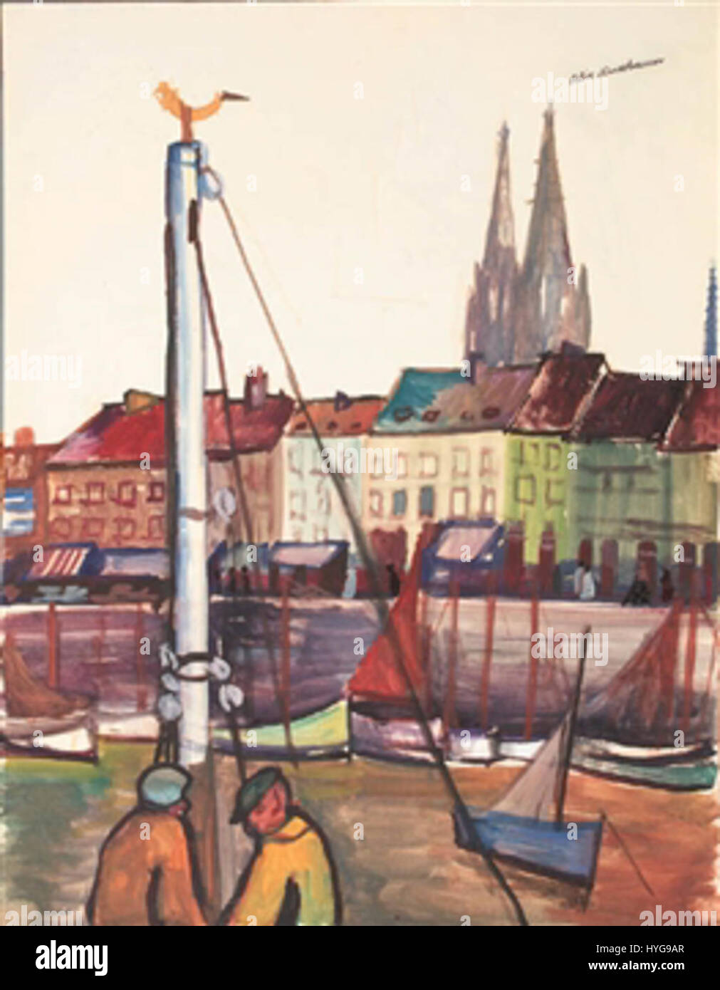 The harbour of Ostend is a significant port in Belgium, historically ...