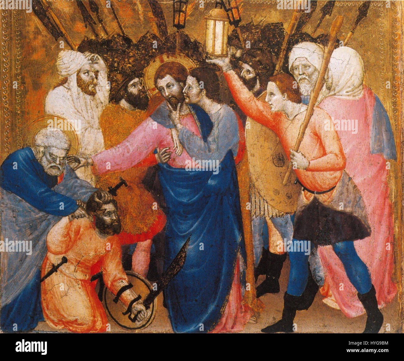 The 'Prato Polyptych' by Fra Angelico includes a scene known as the ...