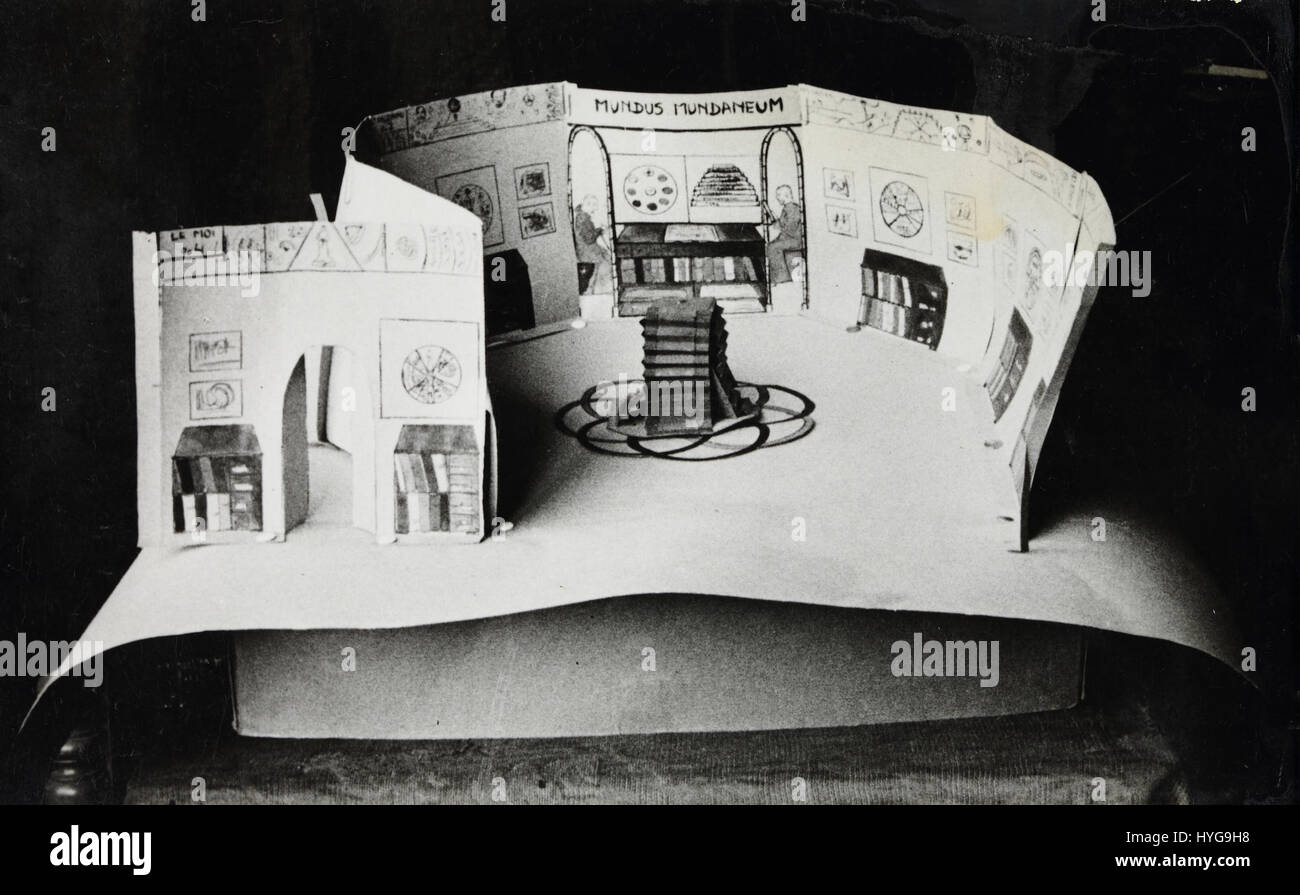 The Mundus Mundaneum maquette represents a conceptual model of a ...