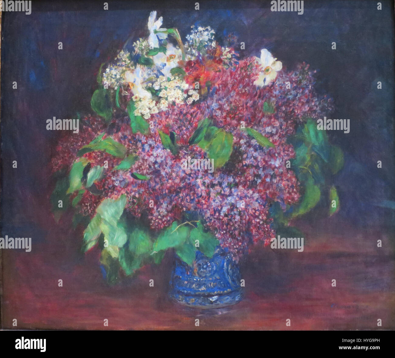 Pierre-Auguste Renoir’s ‘Bouquet of Lilacs’ is a floral still life that ...