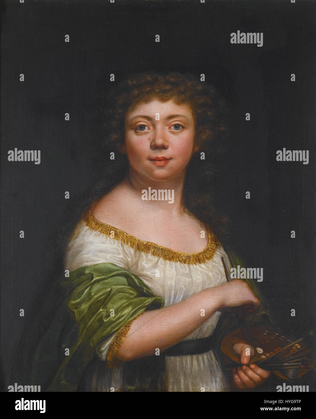 This self-portrait of Frederike Julie Lisiewski is a reflection of her ...