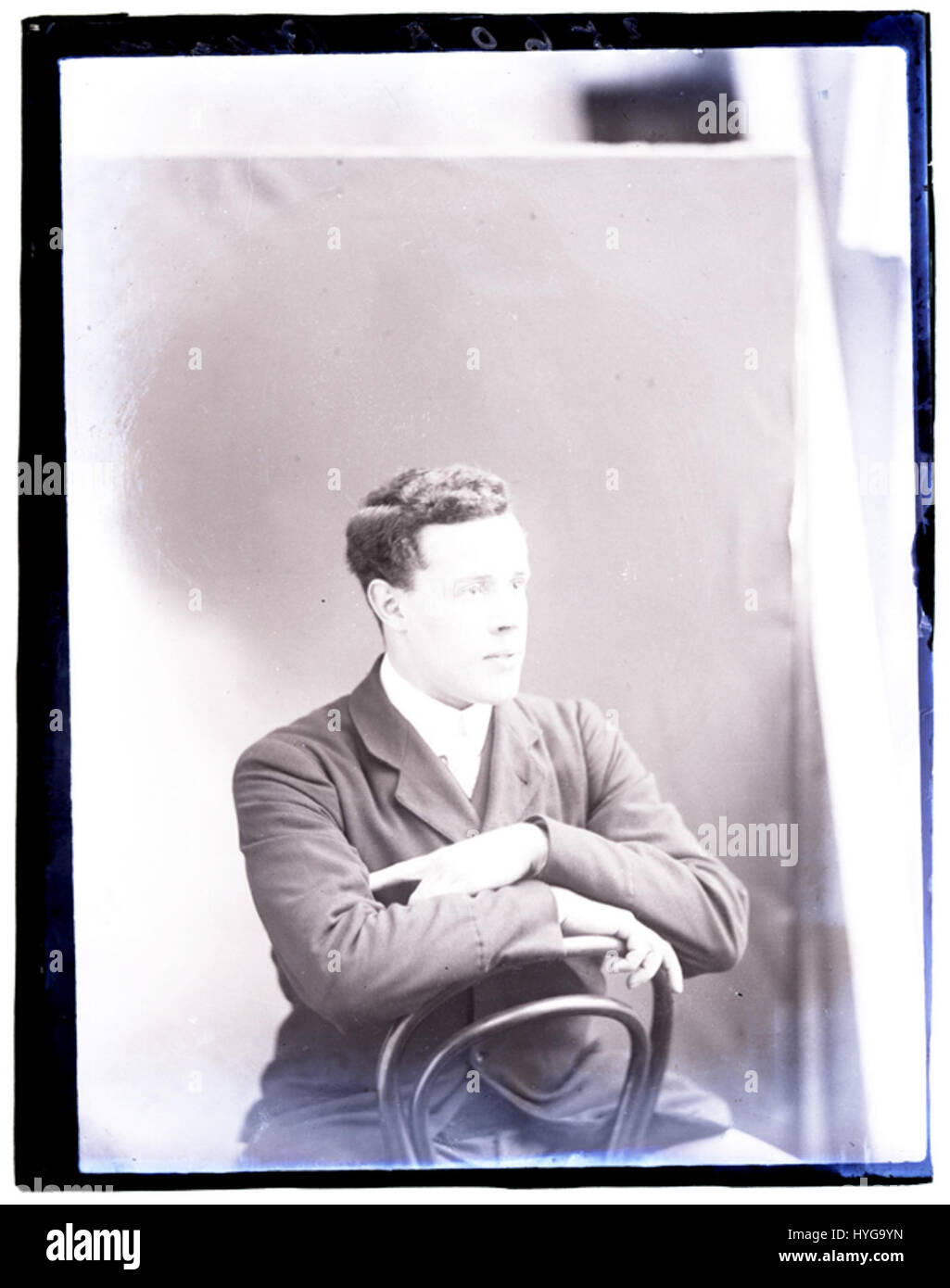 The photograph titled *Mr. Brazier, 19 Dec 1906* captures an individual ...