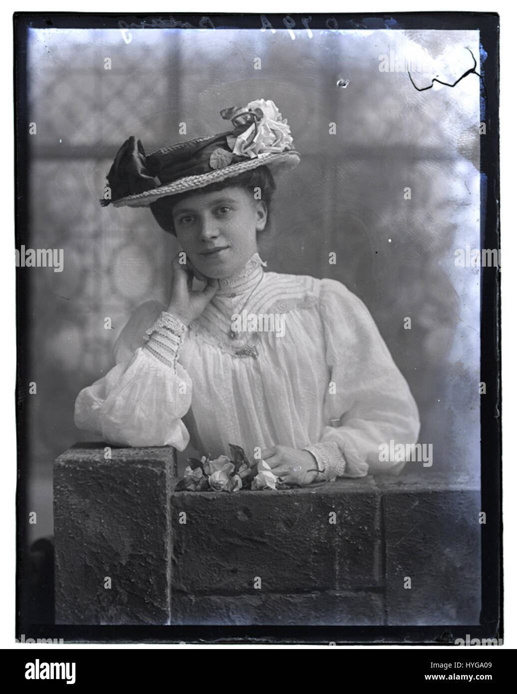 A photograph titled 'Miss Botting, 28 Sep 1907' captures a portrait of ...