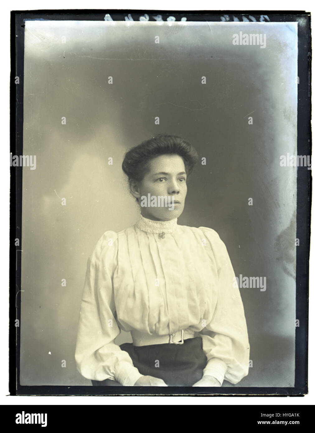 This photograph captures Miss Beadle in 1908, offering a glimpse into ...