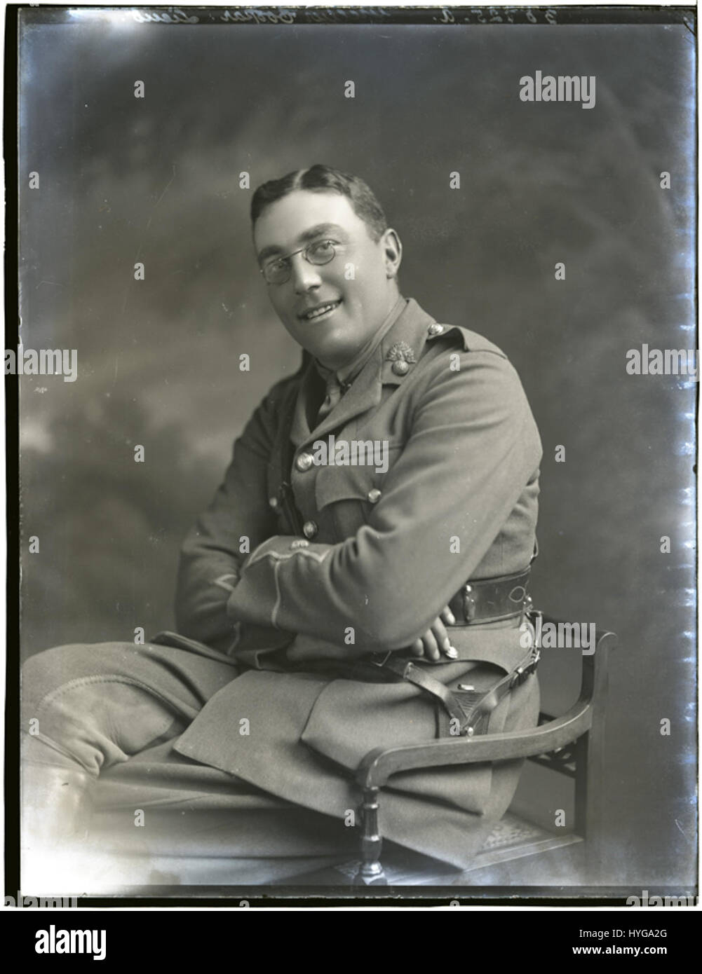 This image shows a portrait of Lieutenant Coopar, identified by his ...