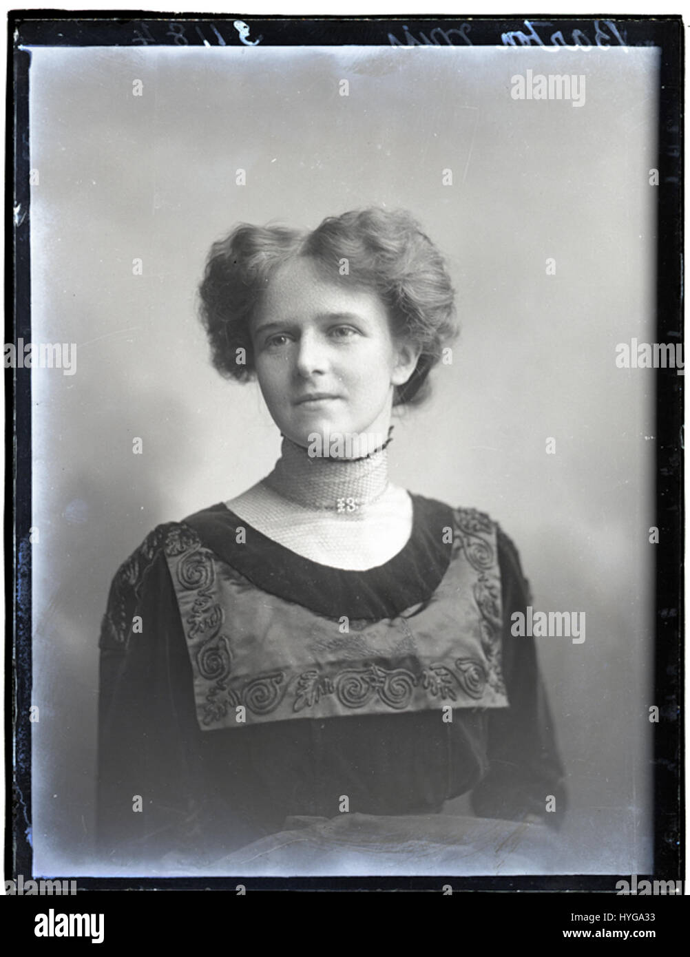'Miss Barton' from December 16, 1910, is a portrait capturing a young ...