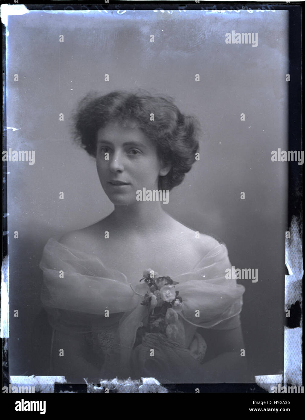 This photograph, dated January 4, 1911, features Miss Anderson in a ...