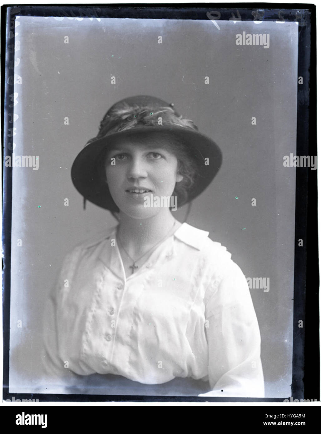 This photograph captures Miss Chamberlain on December 18, 1914 ...
