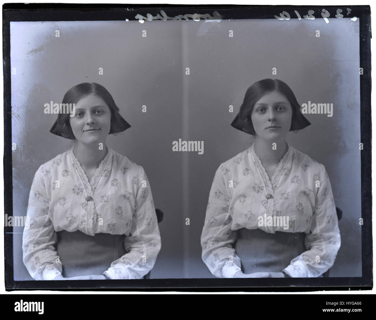 A 1915 photograph of Miss Coombes, capturing a moment in time and ...