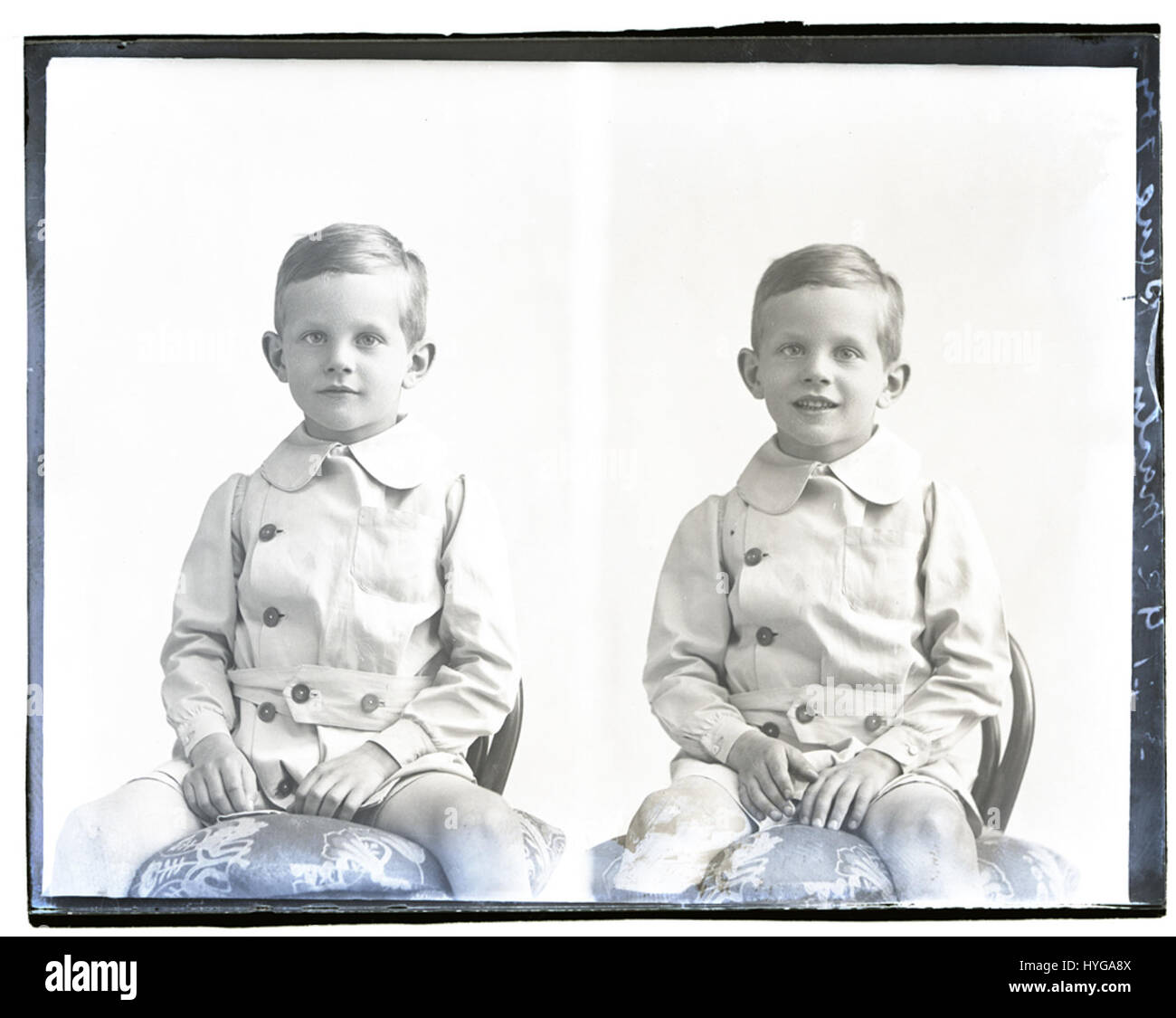 This photograph titled 'Master Paul Foy' was taken on July 1, 1915 ...