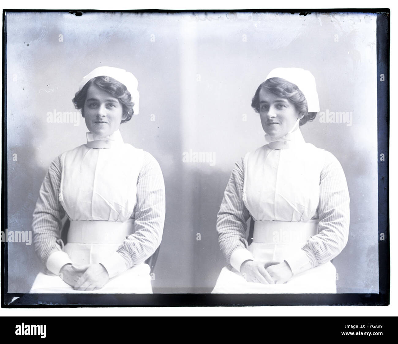 The photograph of Nurse Banks from November 16, 1905, captures the ...