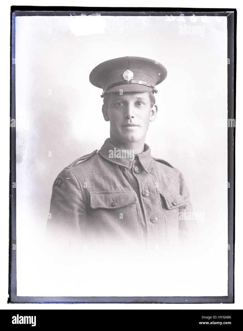 This photograph depicts Pte R.J. Batzer, a soldier from June 24, 1916 ...