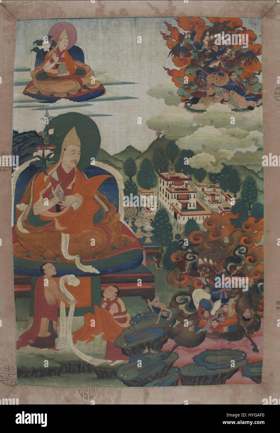 Kundeling Incarnation Lineage Ngagwang Konchog Nyima, 6th Tatsag Stock ...