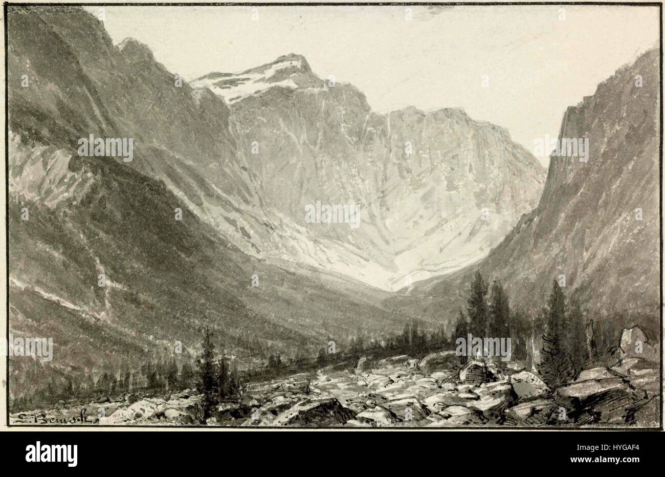 Ladislav Benesch Dolina Vrata Stock Photo - Alamy