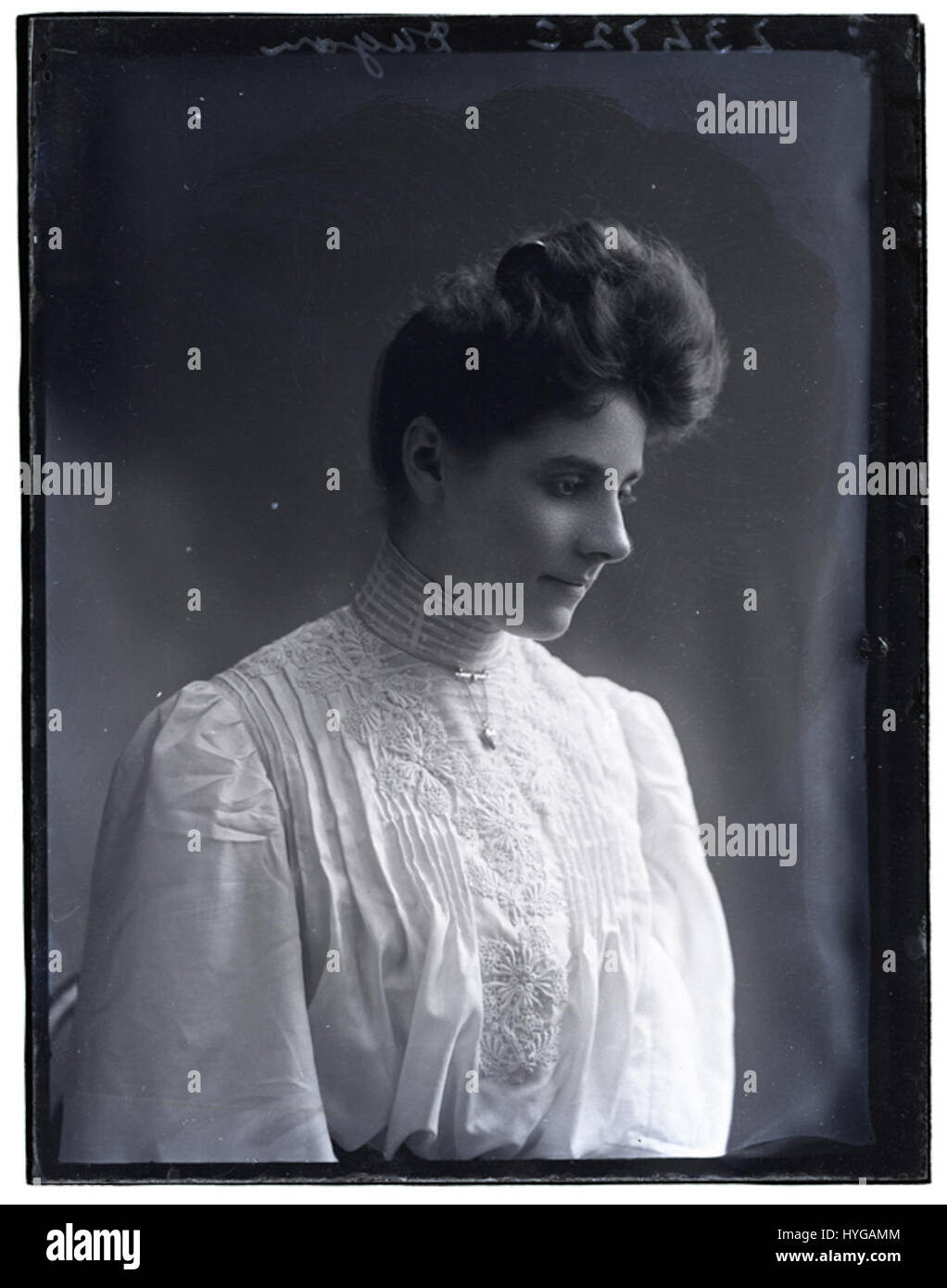 'Miss Dugan, 1 Dec 1906' is a historical portrait captured by an ...