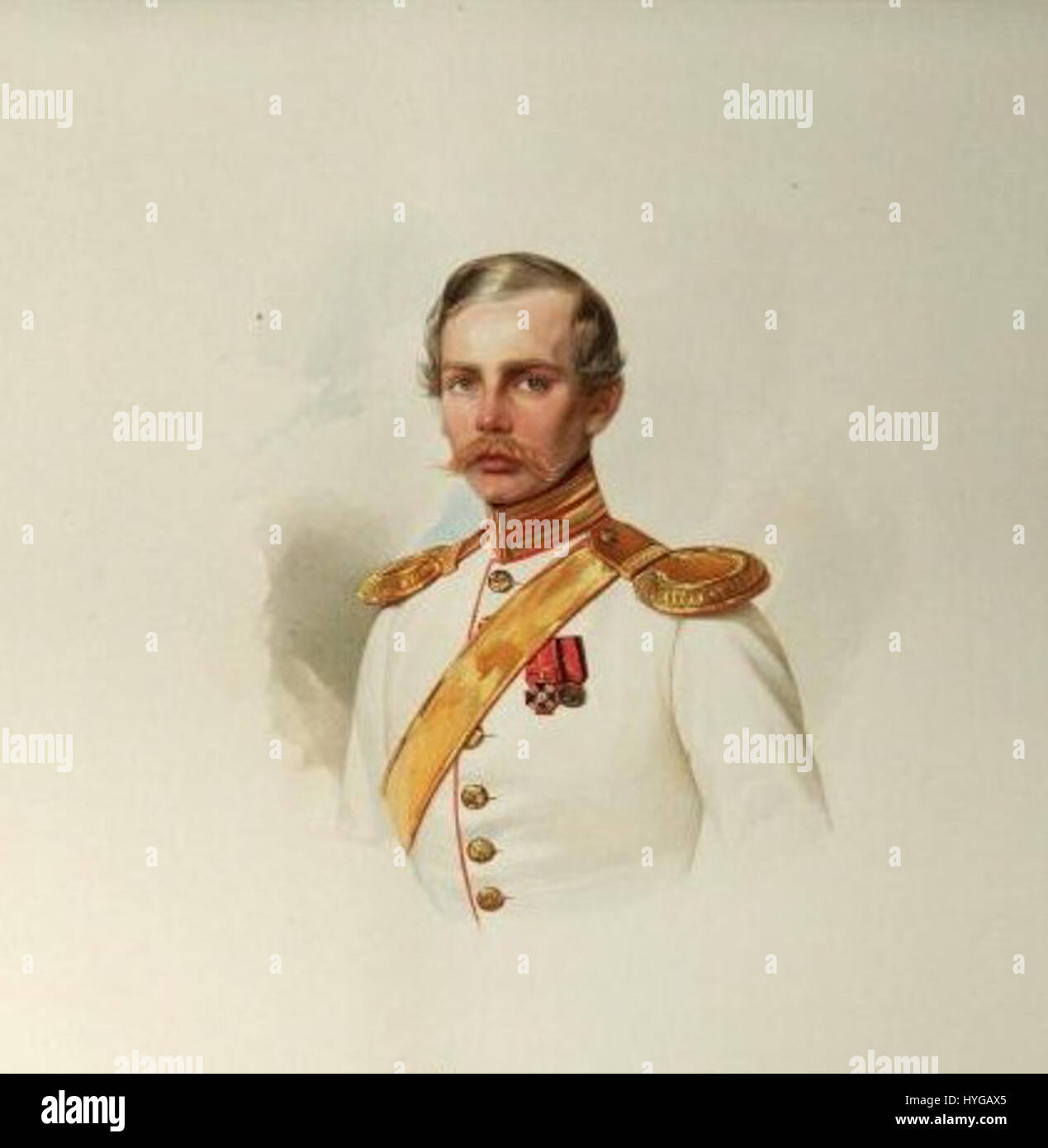 A portrait of Karl Stackelberg, an influential figure in 19th-century ...