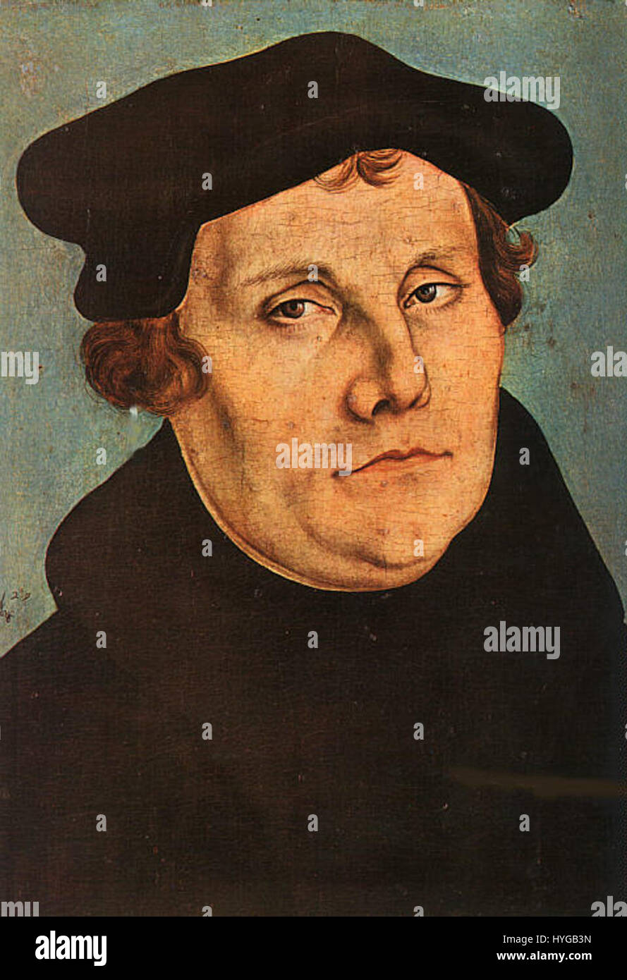 This work from Lucas Cranach the Elder’s workshop, depicting Martin ...
