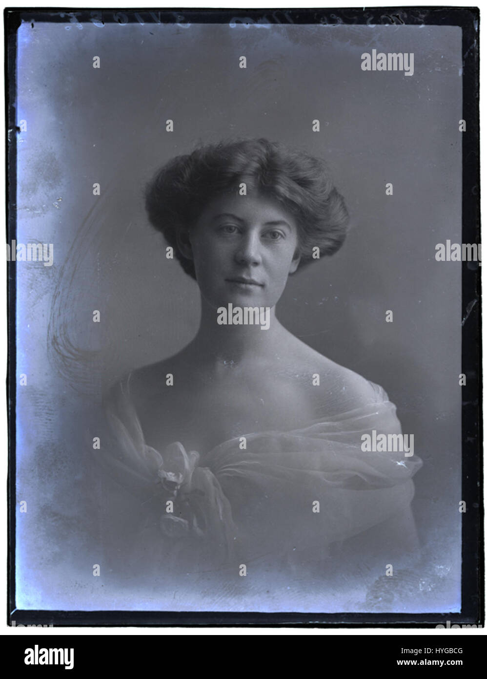 The photograph of 'Miss Emslie' taken on 19 December 1910 is a ...
