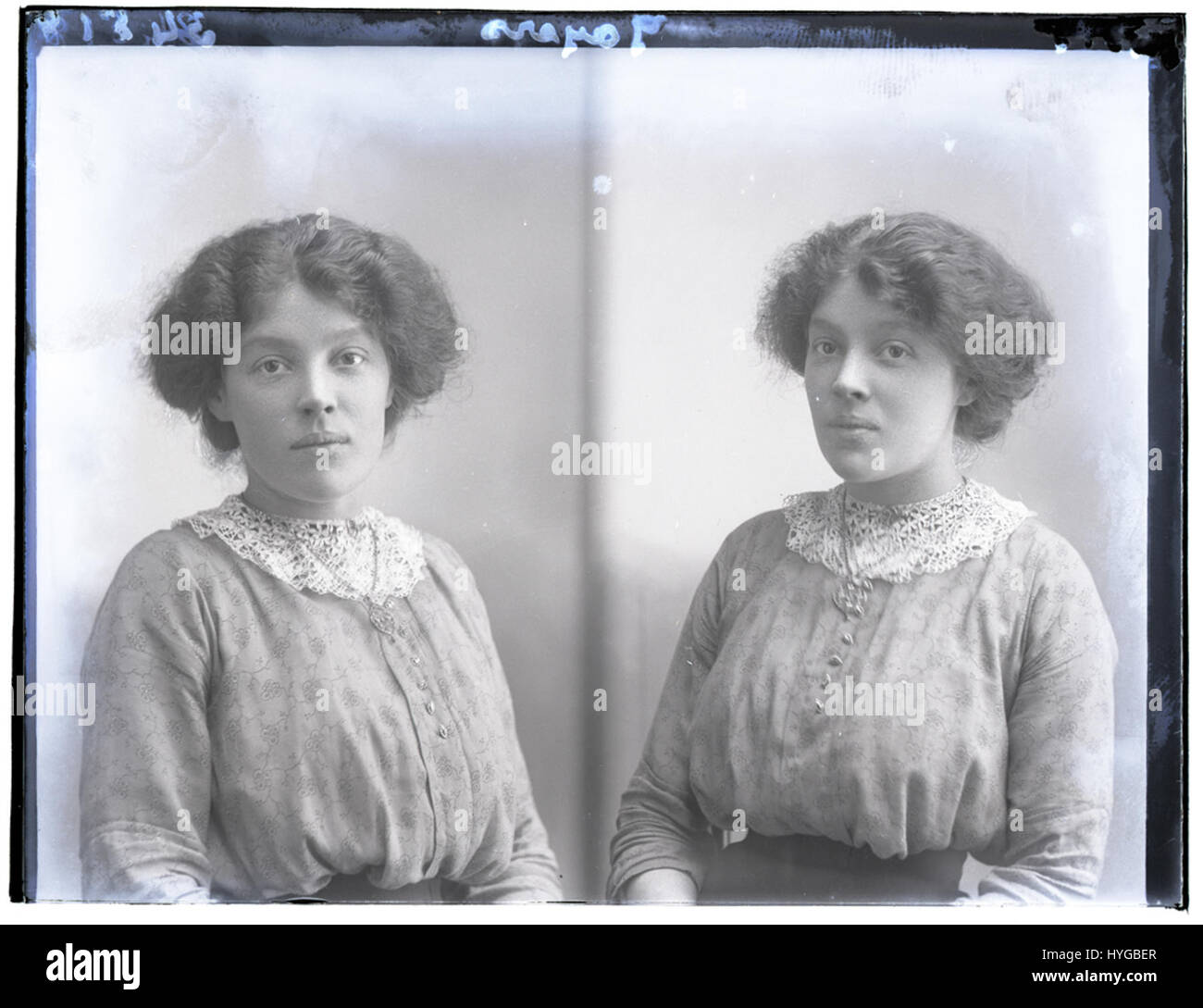This photograph of Miss Fayers, taken on March 18, 1916, captures a ...