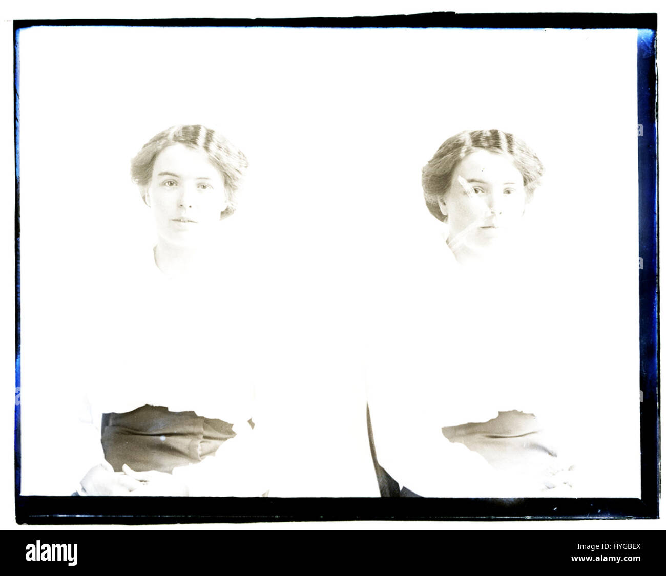 A portrait photograph of Mrs. Gilbert taken on May 16, 1916, capturing ...