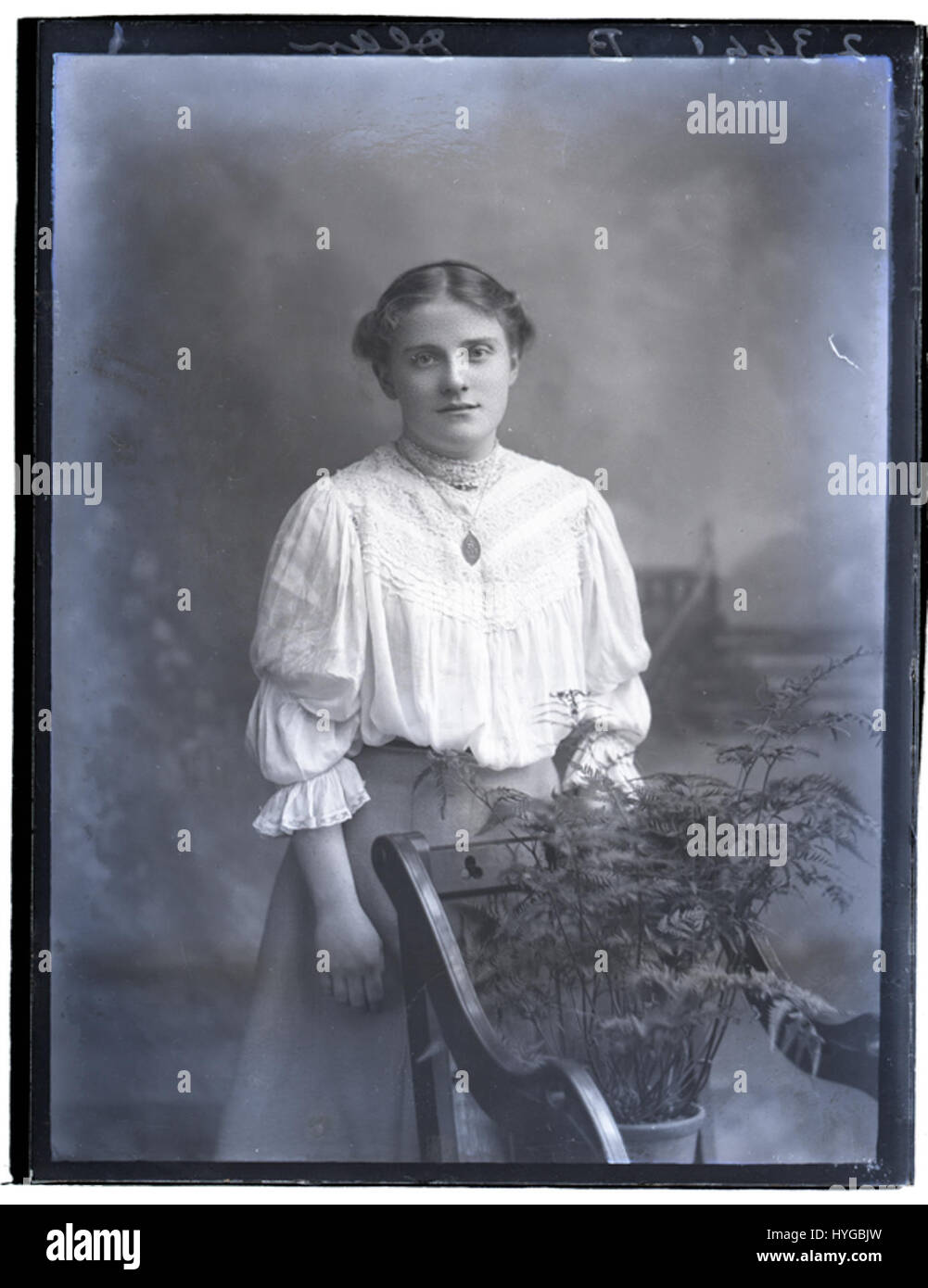 'Miss Dean' is a historical photograph dated 17th December 1906 ...