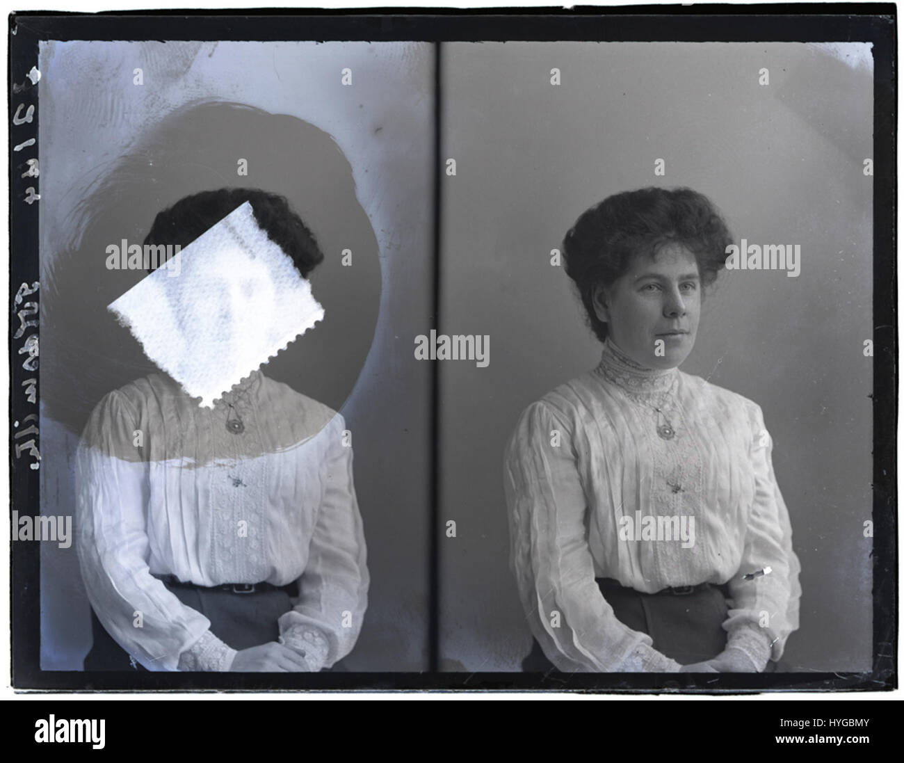 Miss G Goldsmith, 15 Dec 1911 (17040008006 Stock Photo - Alamy