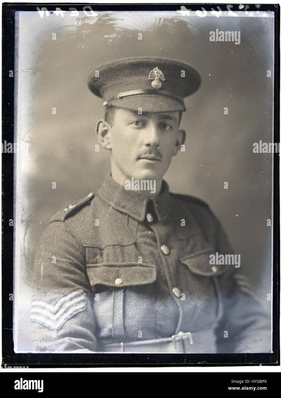 The photograph of Sergeant A.C. Dean, dated January 11, 1915, captures ...