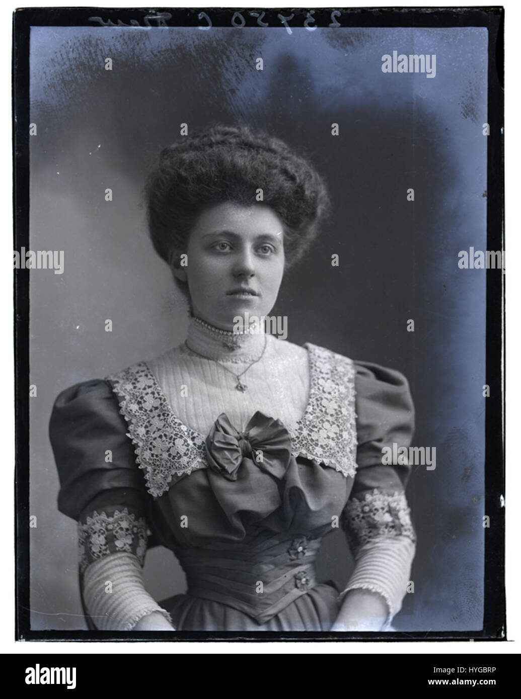 Miss M Drew, 24 Apr 1907 (17066543911 Stock Photo - Alamy