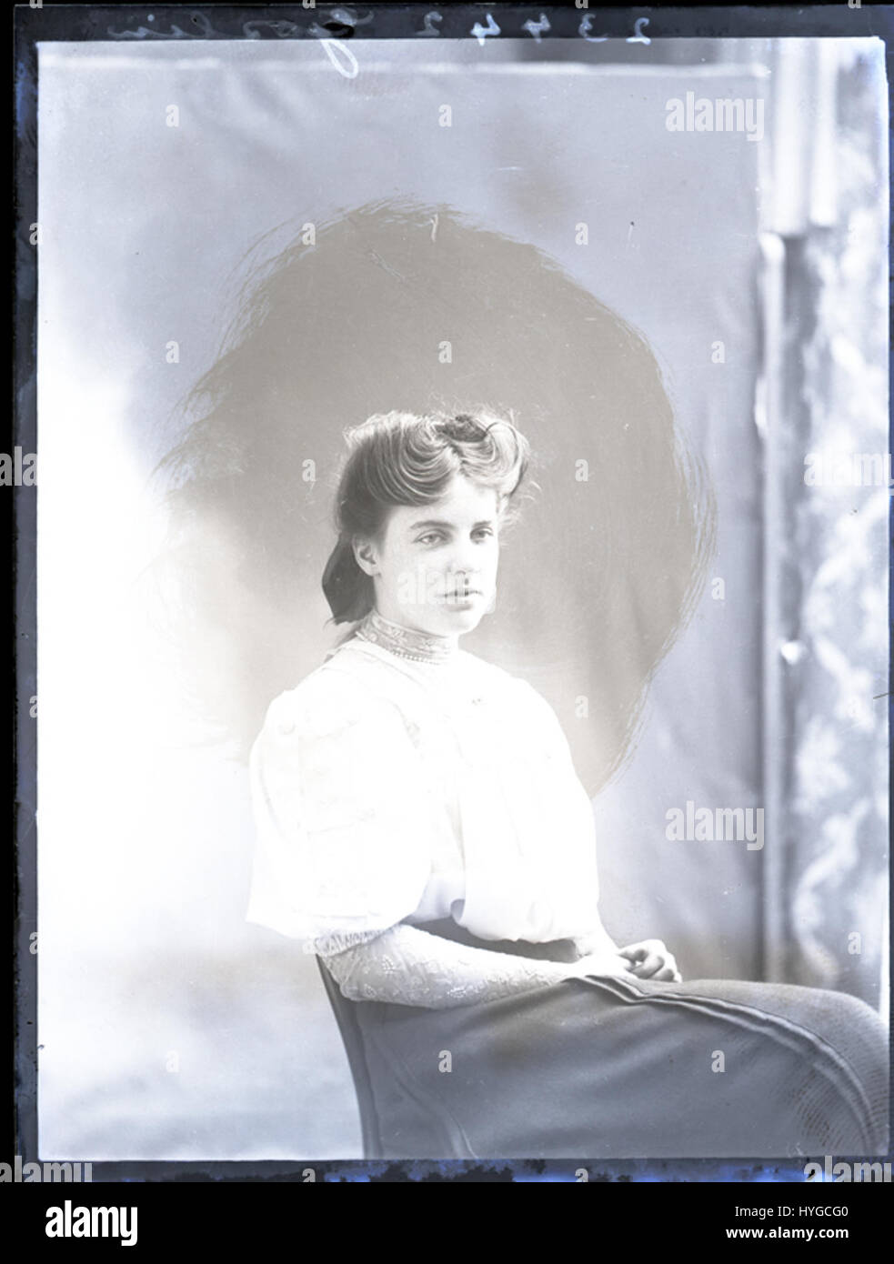 Miss Goslin, 27 Nov 1908 (17374339678 Stock Photo - Alamy